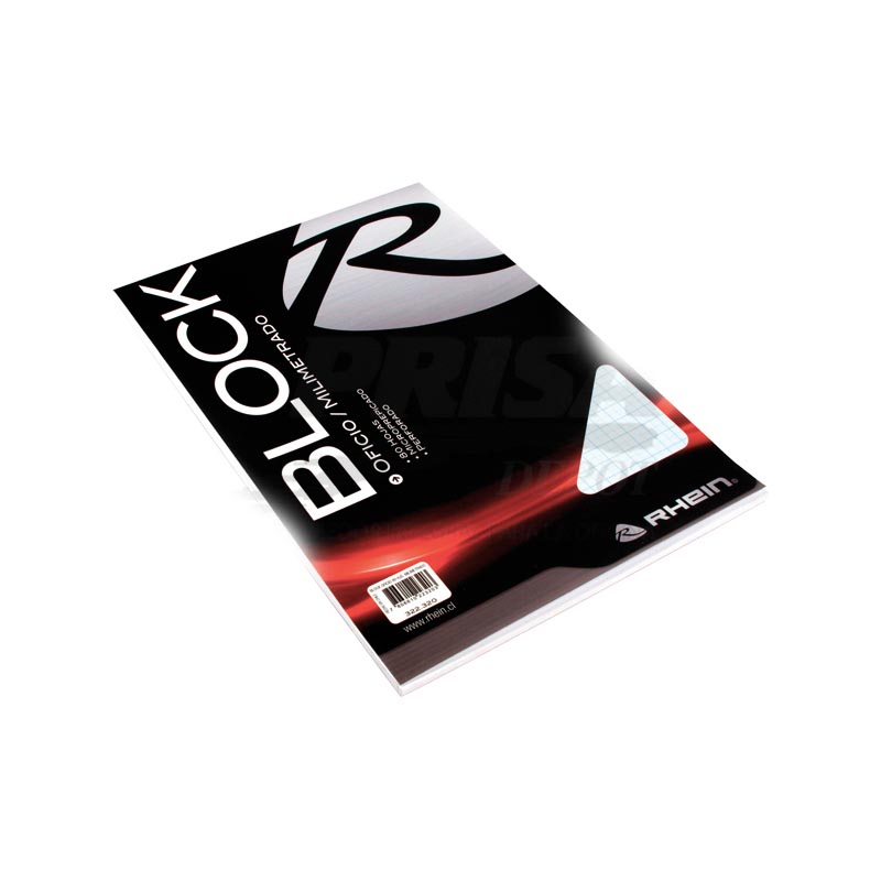 Block Milimetrado Oficio Azul 50 Hj - ANYU