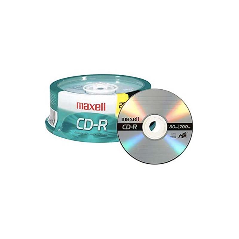 Maxell Cd Grabable 700 Mb/80 Min/48x Caja Slim - ANYU